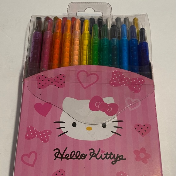 Sanrio | Other | Hello Kitty Twistup Crayonspink Heart | Poshmark